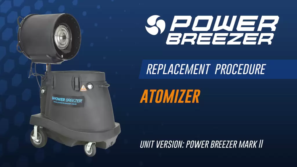 Power Breezer Mark 2 Atomizer Replacement - Power Breezer