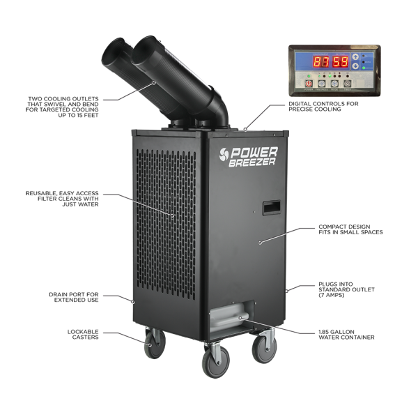Power Breezer E-Class Evaporative Coolers