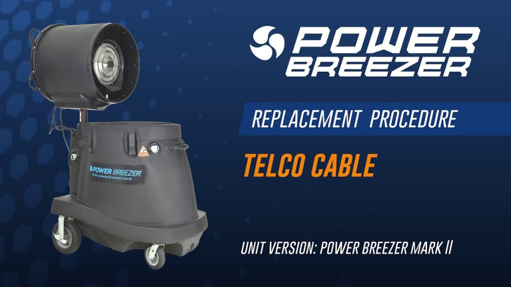 Power Breezer Mark 2 Telco Cable Replacement Procedure - Power Breezer